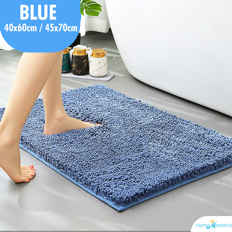 [SG Ready Stock] Premium Soft and Fluffy Chenille Fabric Floor Mat ...