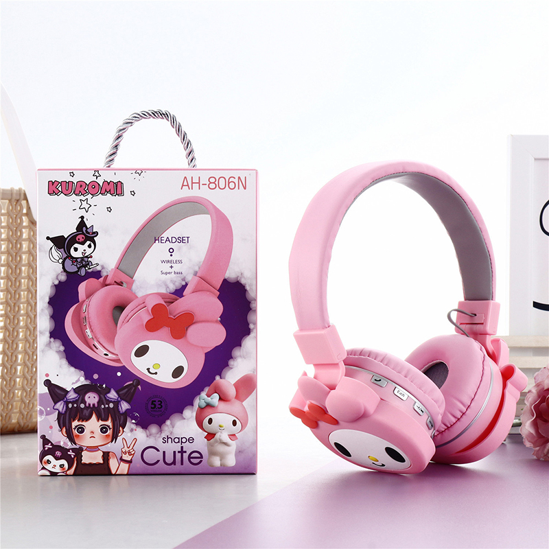 Wireless Sanrio My Melody Cartoon Headset Cute Anime Earphone HIFI ...