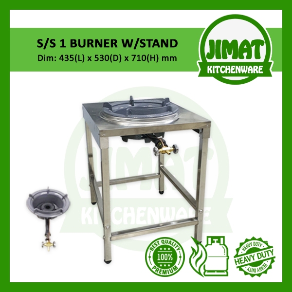 Snless Steel DIY 2 Burner Kwali Range / Dapur Gas 2 Tungku Stove ...