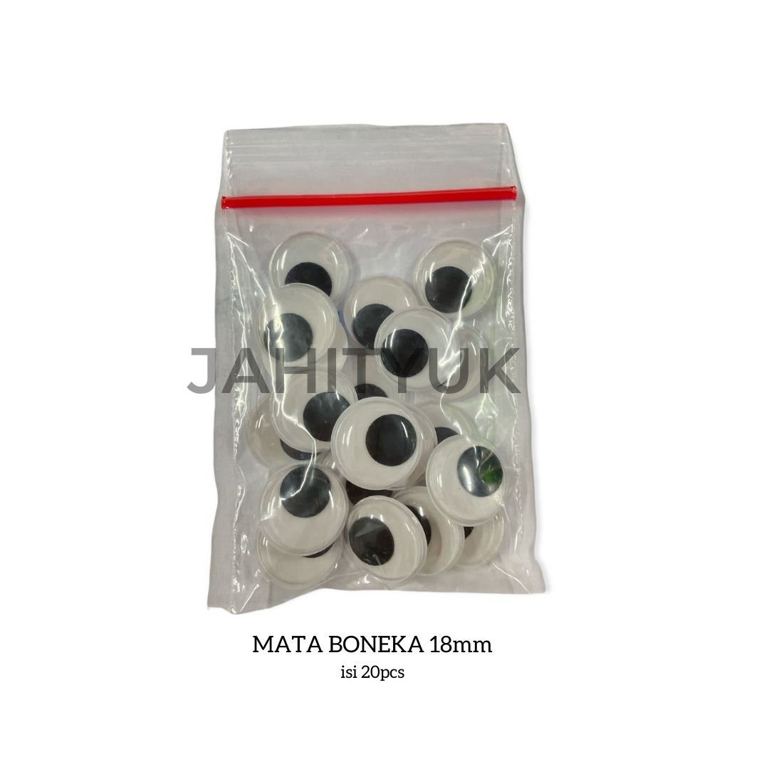 Mata Boneka / Googly Eyes / Mata-Mataan / Mata Kocak Berbagai Ukuran ...