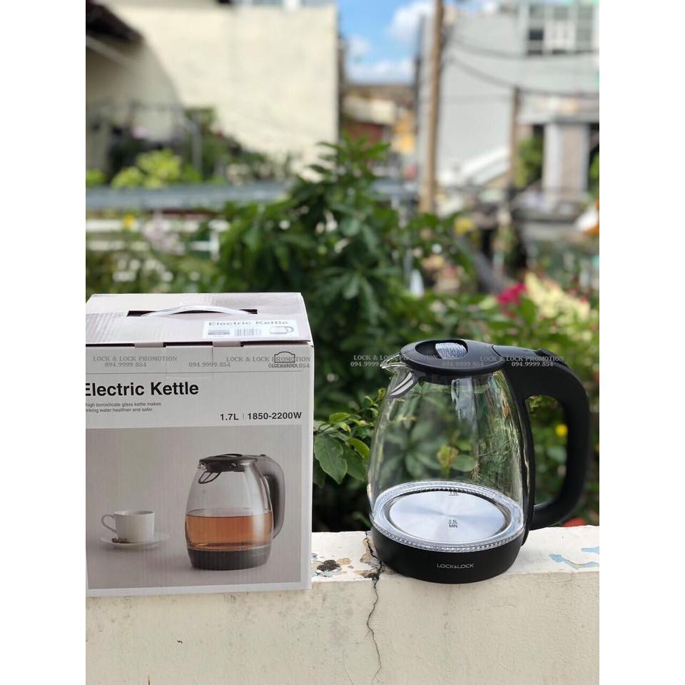 EJK432 - ẤM SIÊU TỐC THỦY TINH 1.7L LOCKLOCK 1850-2200W BẢO HÀNH CHÍNH ...