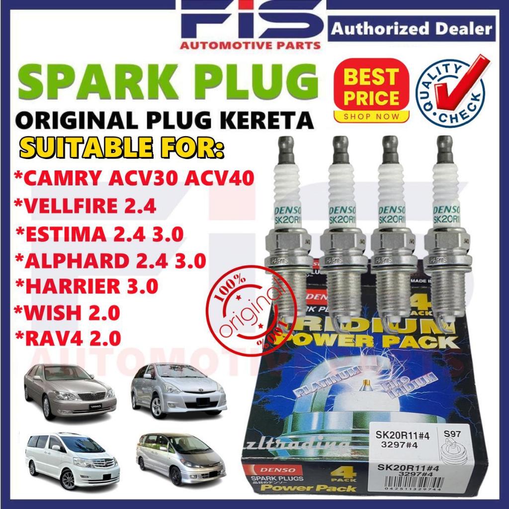 FIS Original Denso Iridium Spark Plug Toyota Camry Vellfire Estima ...