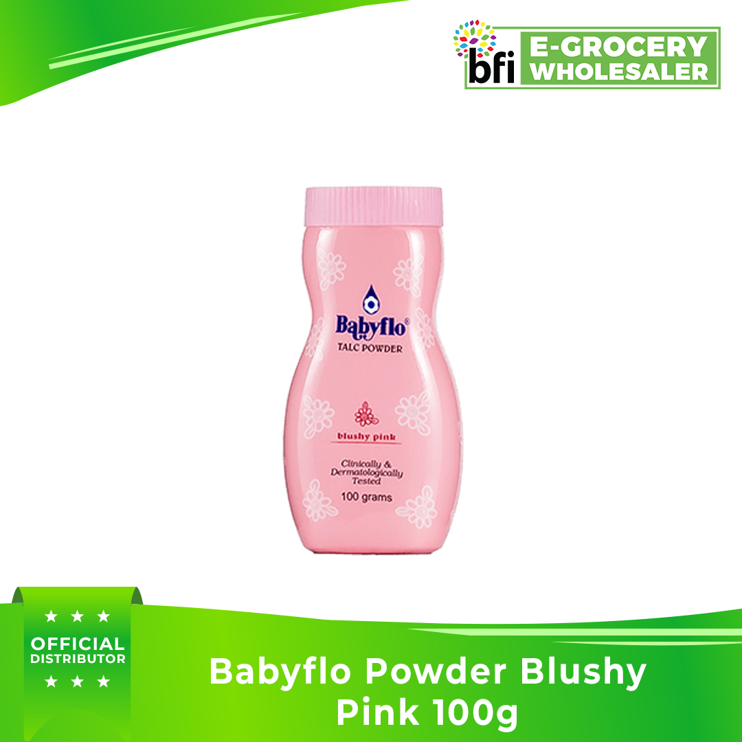 BFI Babyflo Powder Blushy Pink 100g | Lazada PH