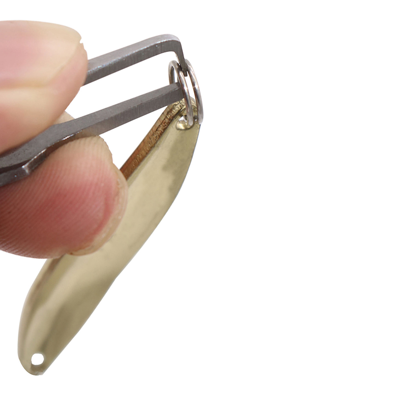 Ring Opening Mini Pliers Quick Split Rings Opener Tool With/Without Chain Fishing Line Knot Tyer ...