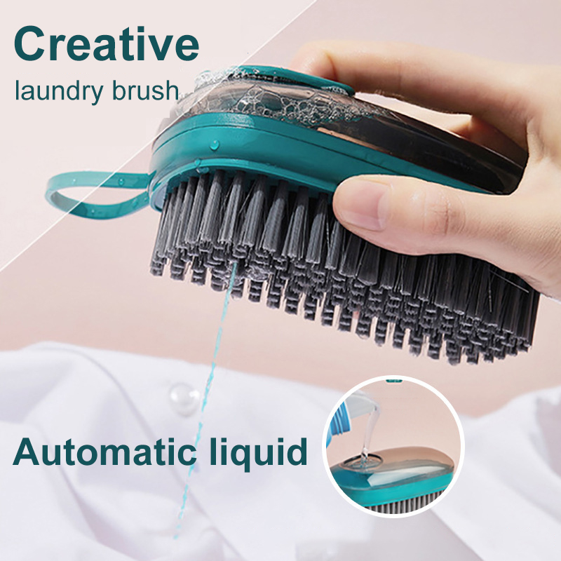 ssed Automatic Liquid Laundry Brush Multifunction Cleaning Brush Soft ...