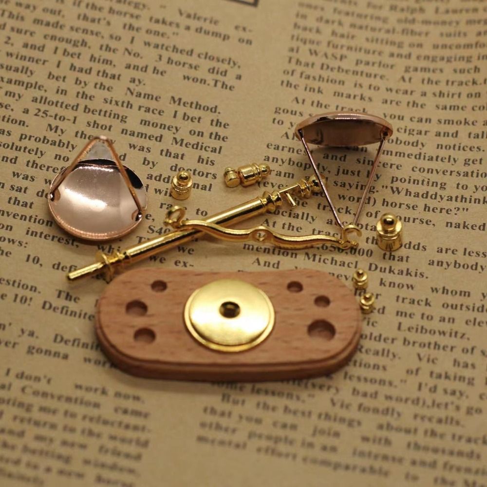 Classic Antique Simulation Balance Scale DIY Craft Mini Balance Toy ...