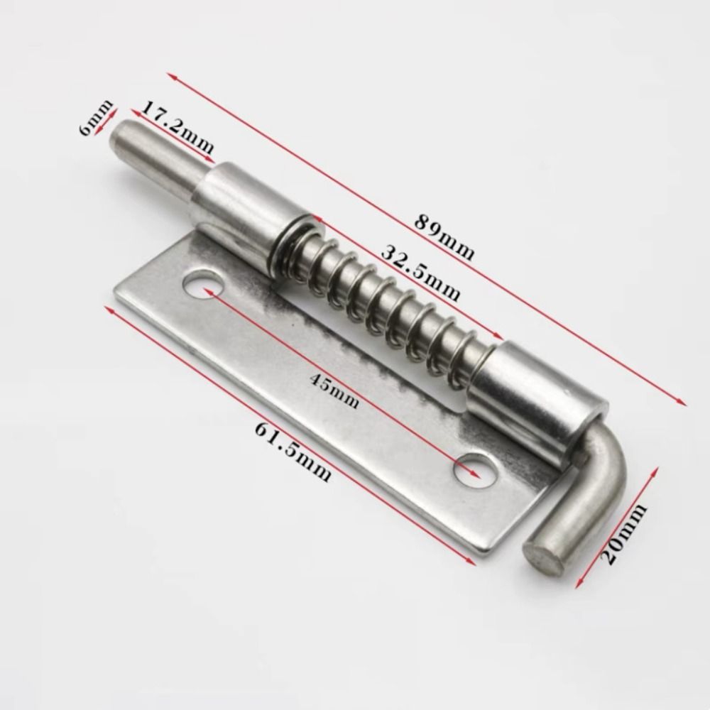K7SEQ Stainless Steel Spring Loaded Door Lock Bolts Catch Lock Anti ...