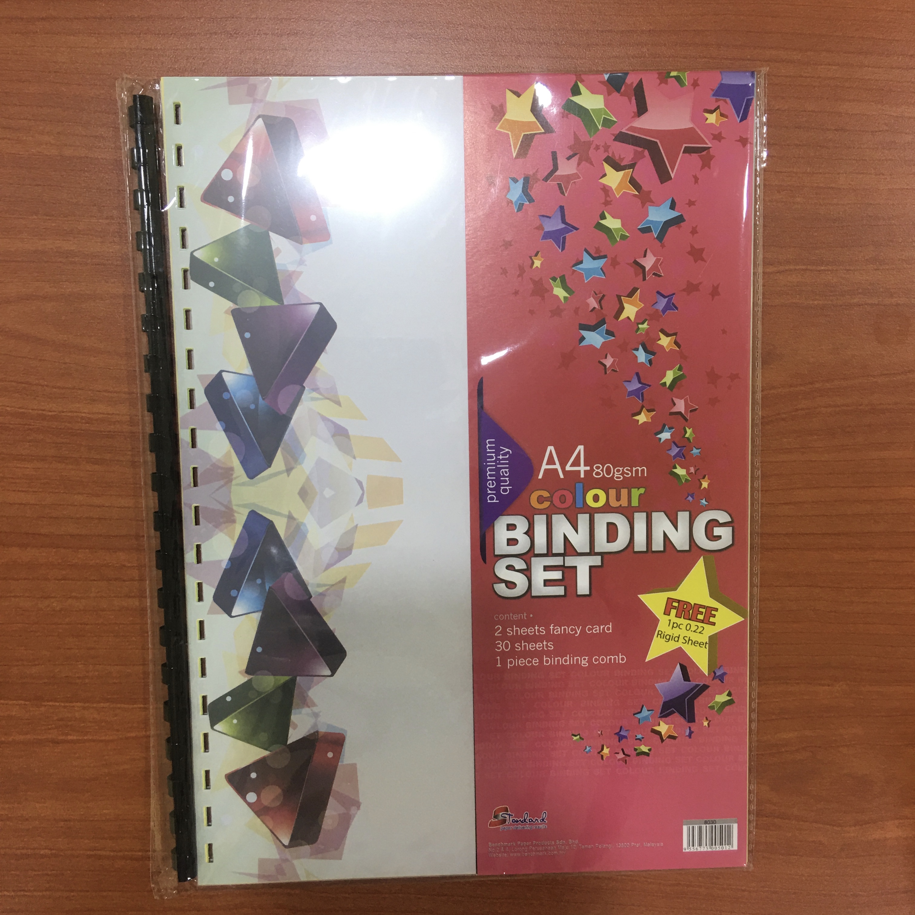 A4 Buku Skrap / Binding Set Colour/White / Buku Folio / Binding Paper ...