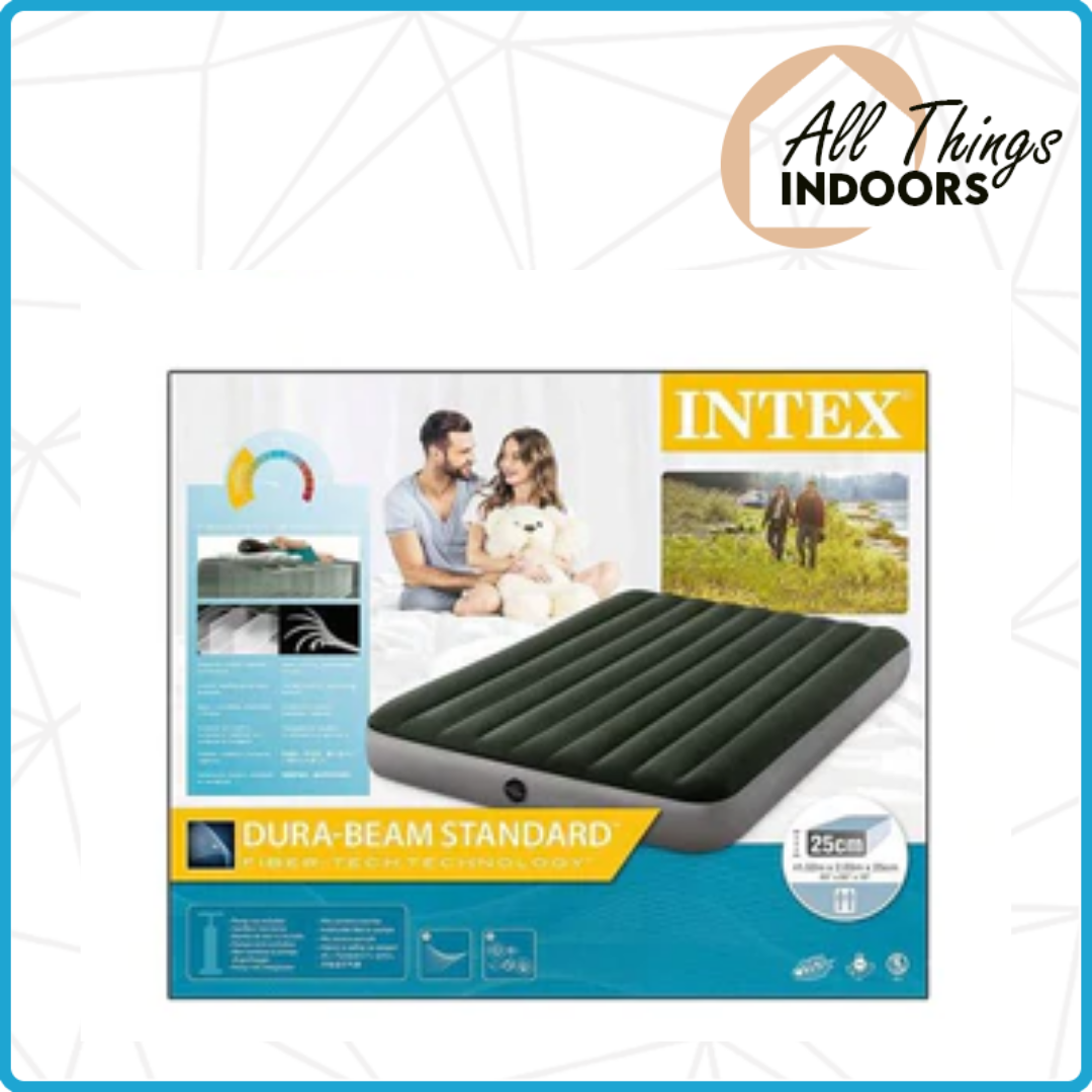 Intex Queen Dura-Beam Prestige Downy Airbed | Lazada PH