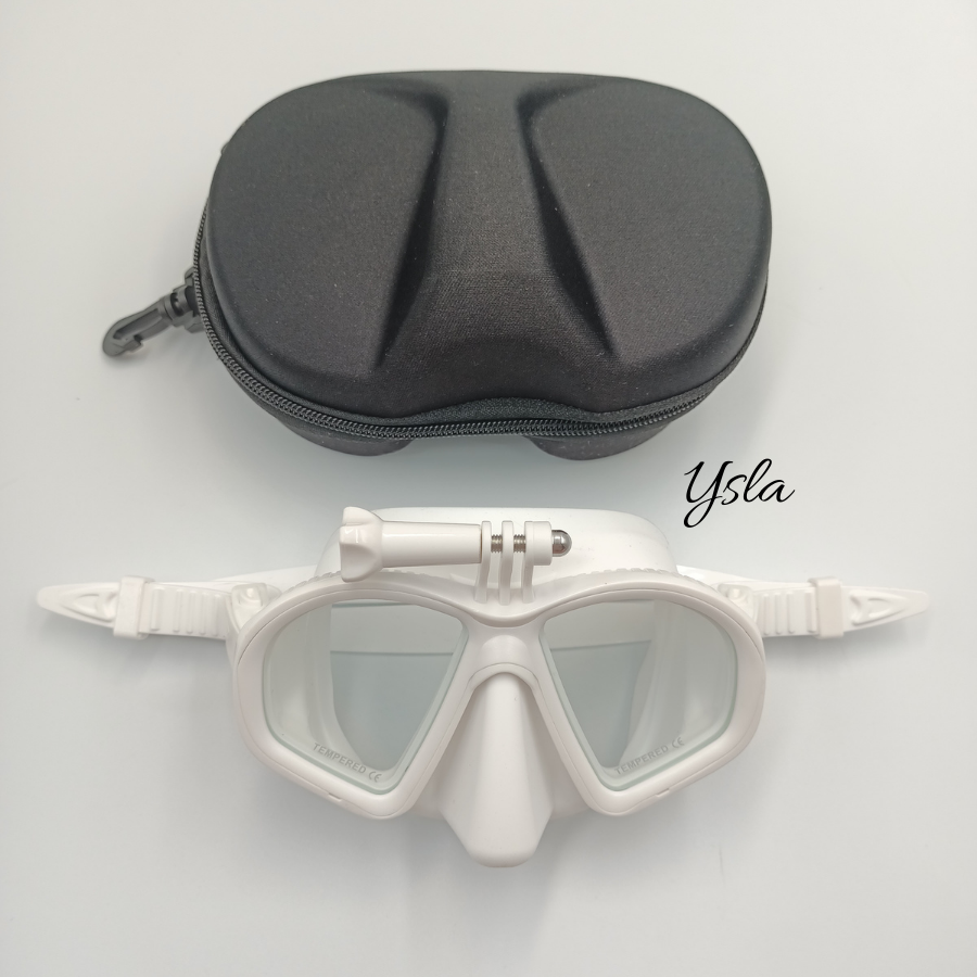 Ysla Camera Mount or Gopro Mount Tempered Glass Low Volume Freediving ...