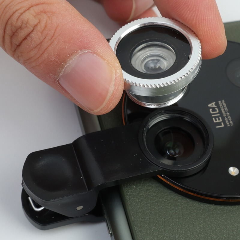 3 in 1 Fisheye Wide Angle Camera Lens for Phone Camera Lens Clip Macro ...