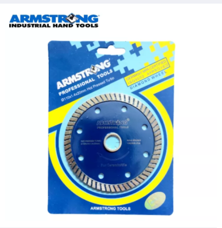 ARMSTRONG Diamond Cutting Disc 4" TURBO for Tiles, Granite ,Marbles ...