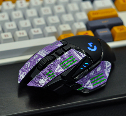 สติ๊กเกอร์เมาส์ Mouse anti-slip Lizard Skins for สำหรับ Logitech G502 ...