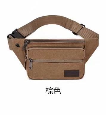 Men Minimalist Multiple Compartment Fanny Pack | Lazada PH