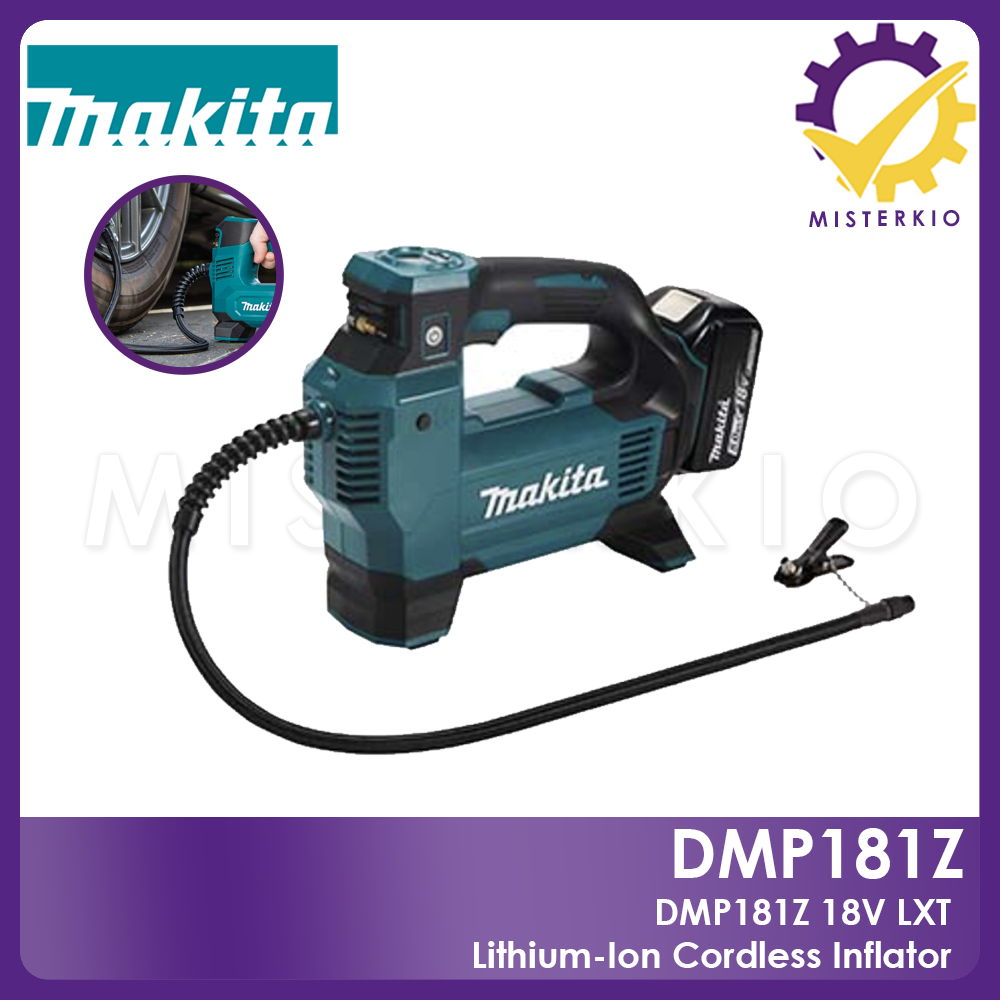 MAKITA DMP181 DMP180 18V Cordless Inflator (Bare Tool) Pump with Tool ...