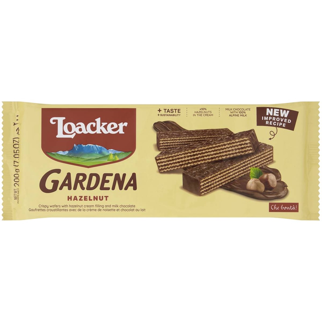 LOACKER Australia | GARDENA | Chocolate Wafer Biscuits| 200g | Lazada PH