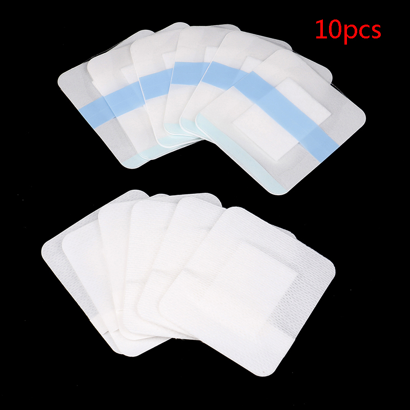 10Pcs Waterproof Transparent Tape PU film Medical Adhesive Plaster ...