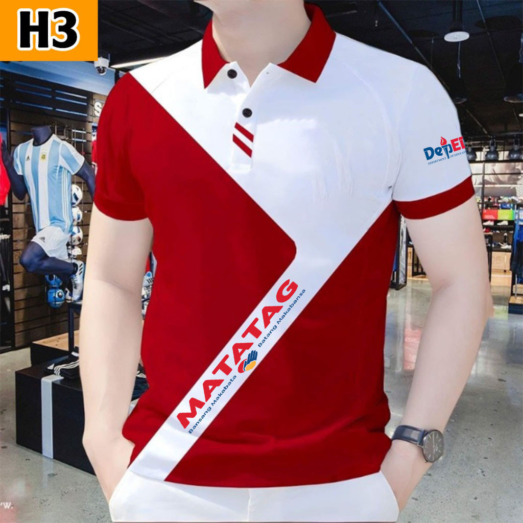 PL-05 DEPED MATATAG POLO UNIFORM FULL SUBLIMATION POLO-Shirt FOR WOMEN ...