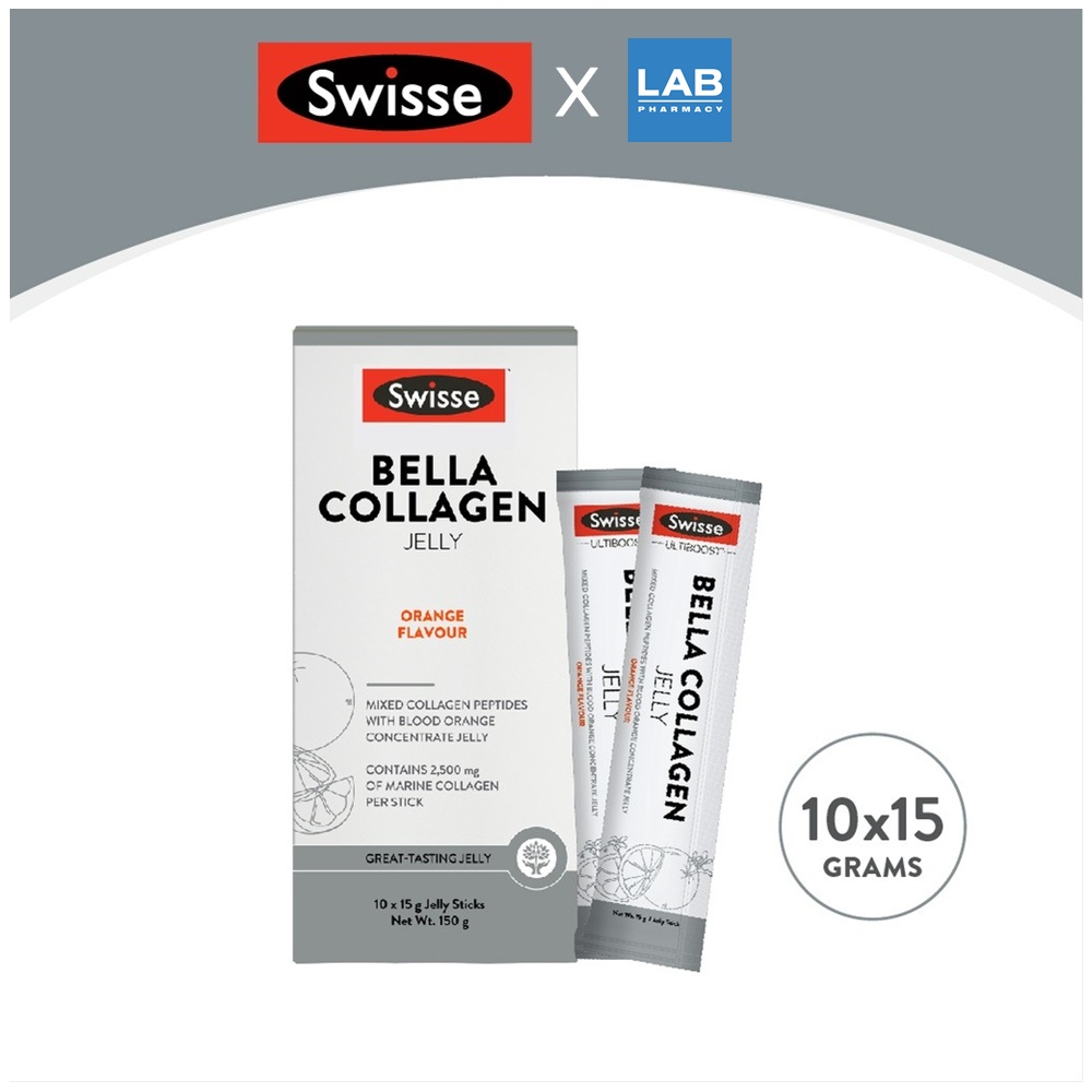 SWISSE Bella Collagen Jelly 150g.(10x15g.) สวิสเซ เบลล่า คอลลาเจน เจล ...