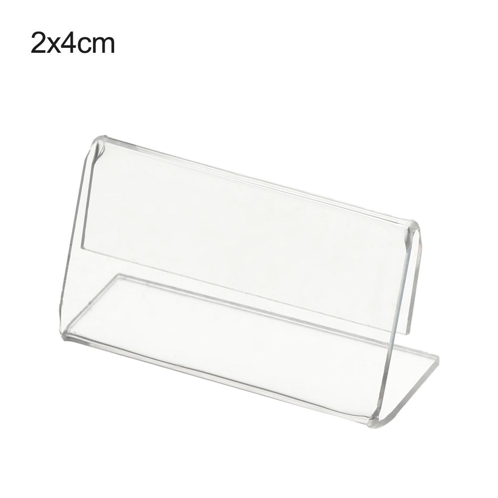 Plastic Supermarket Mall Retail Store Shelf Label Holder Acrylic Sign ...