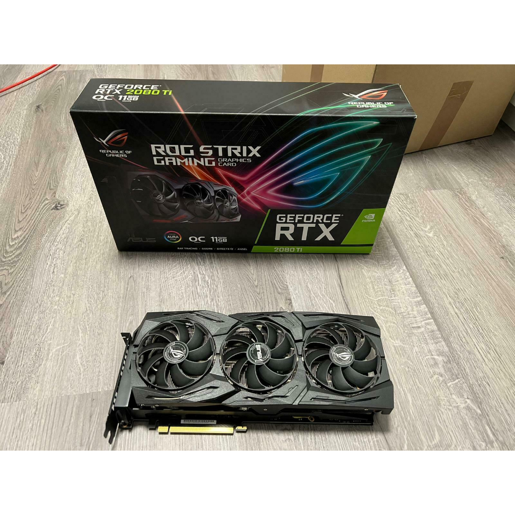 COD ASUS ROG STRIX RTX 2080 Ti O11G OC Edition 11GB GDDR6 Brand New ...