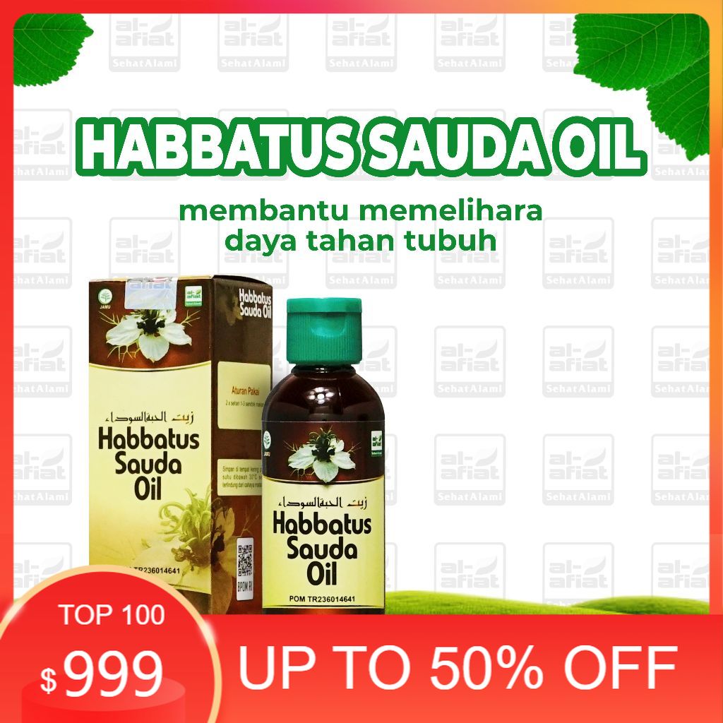 Original Produk Habbatussauda Oil 60 ml Memelihara daya tahan tubuh ...