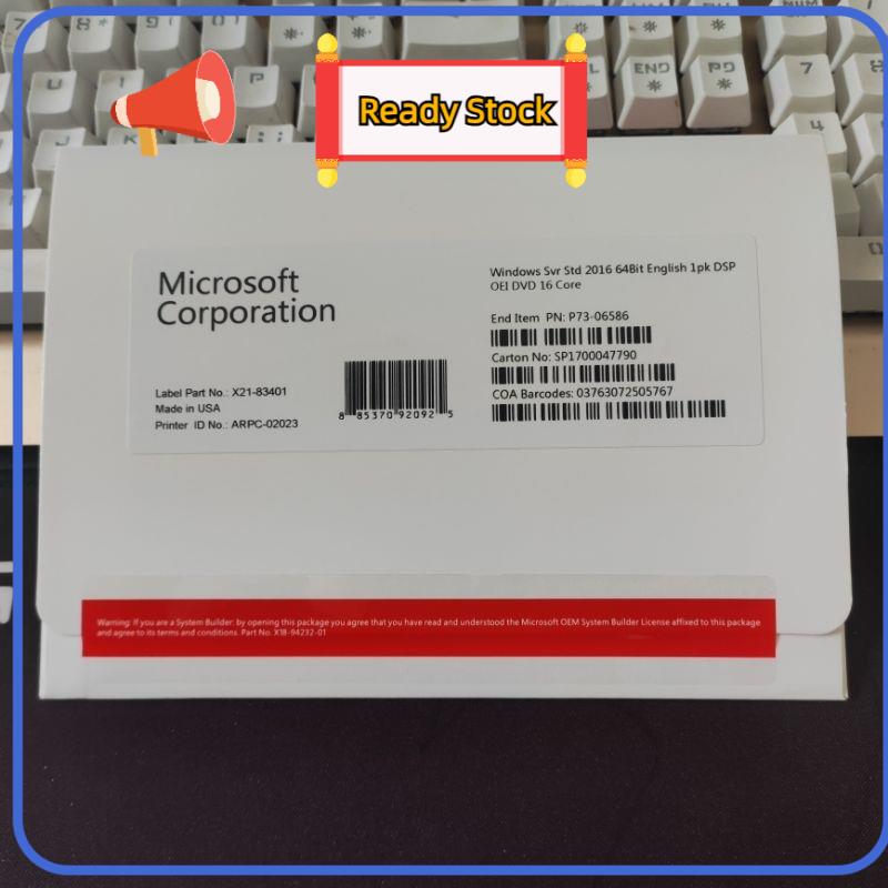 ⭐ ⭐PROMOTION⭐ ⭐ ☞Microsoft WINDOWS SERVER 201620192022 STANDARD ...