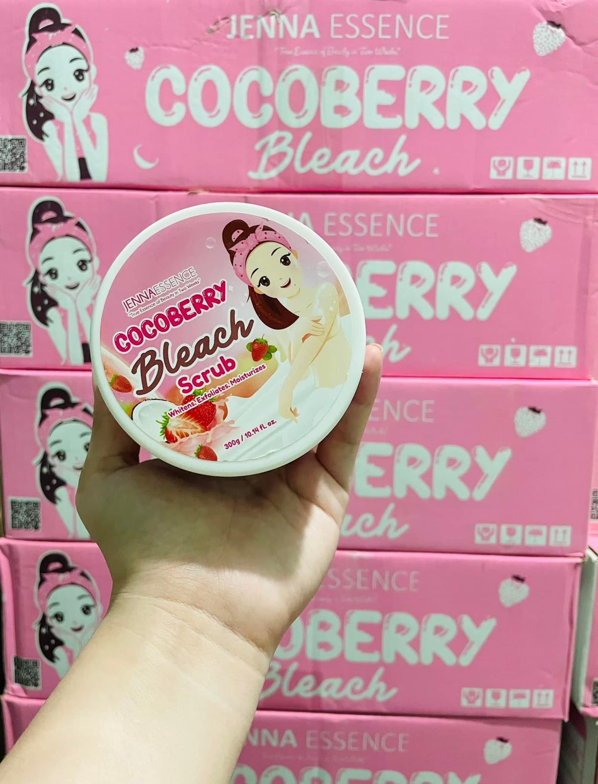 Cocoberry Bleach Scrub 300g and Lotion 250ML | Lazada PH