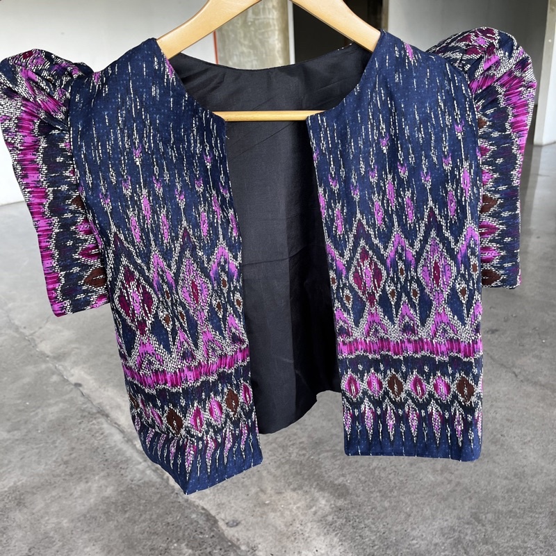 【Hot Sale】Bolero Batik Filipiniana | Batik Modern Filipiniana Bolero ...