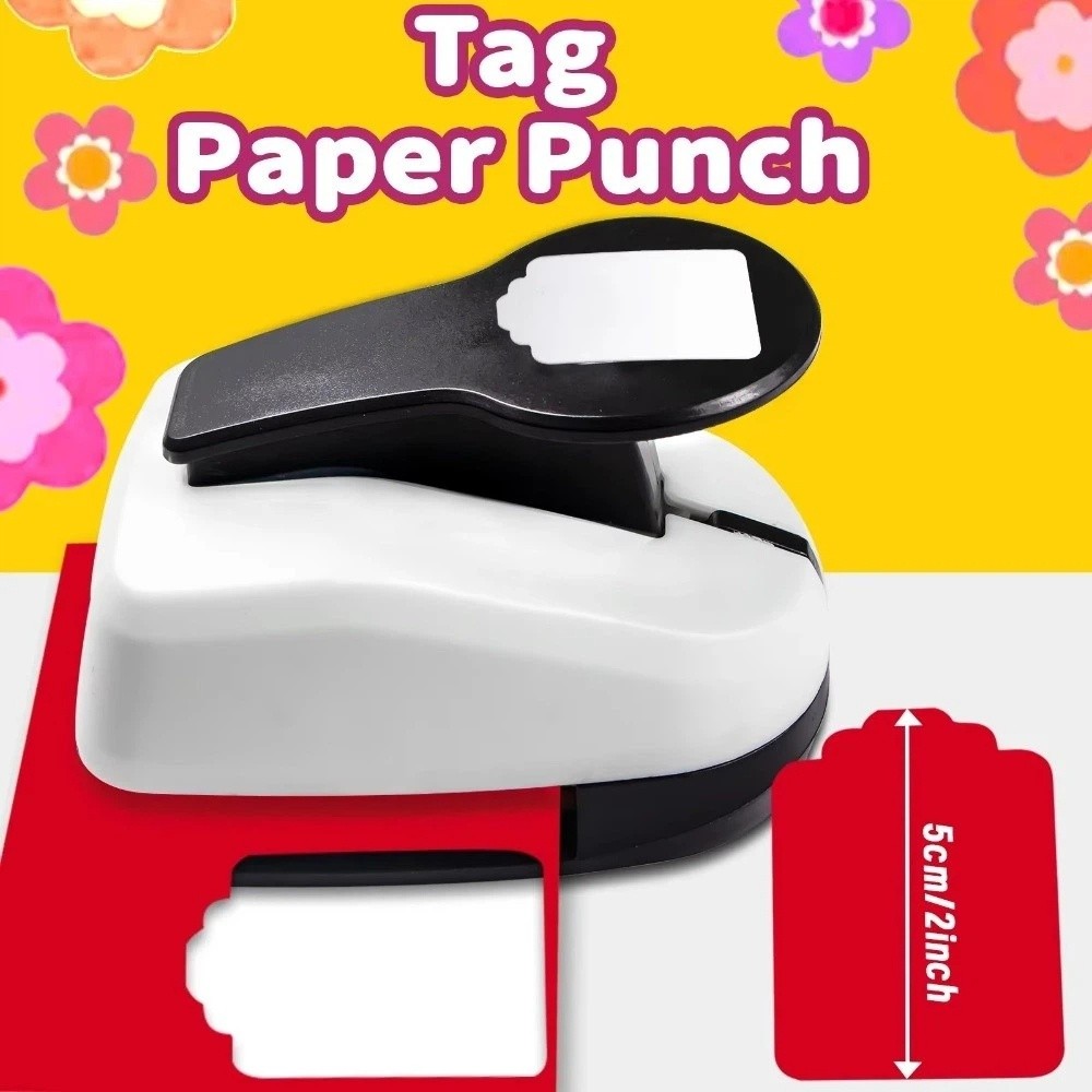 Student Square Punch Paper Hole Puncher Extra Large Any Size Tag Maker ...