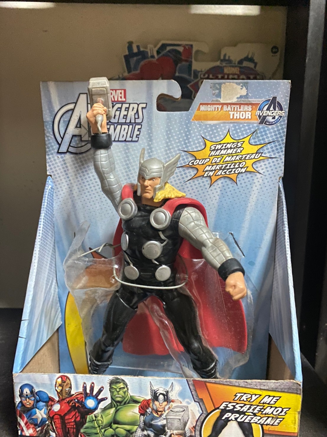 Marvel Avengers Mighty Battlers Thor Figure (Hammer Strike) | Lazada.co.th