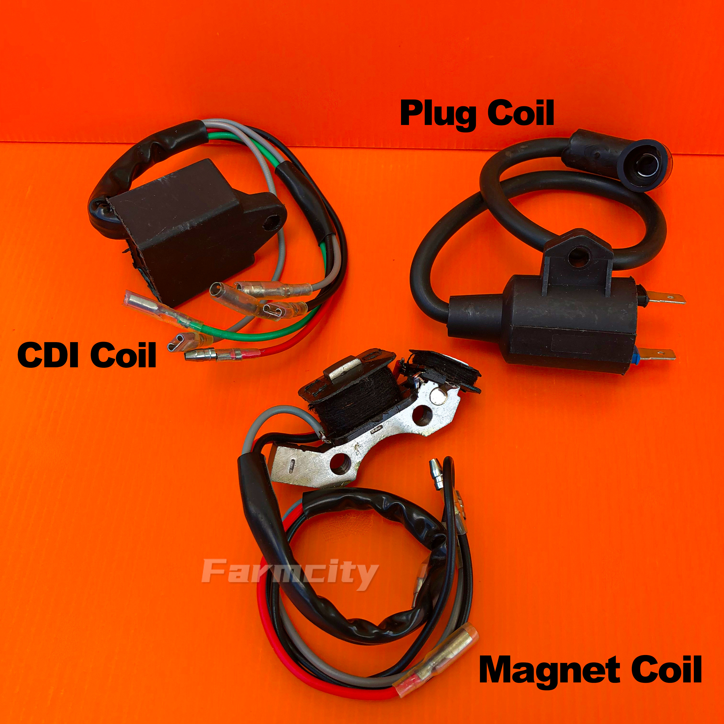 ET650 ET950 Yamaha Motor Engine Generator CDI Coil Magnet Coil Plug ...