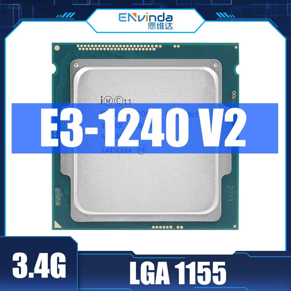 Used Intel Xeon E3 1240 V2 Processor 3.40GHz 8M Cache SR0P5 LGA 1155 E3 ...