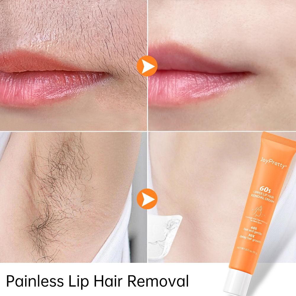 Joypretty Permanent Lip Hair Removal Cream Bubble Lip Mask Set ...