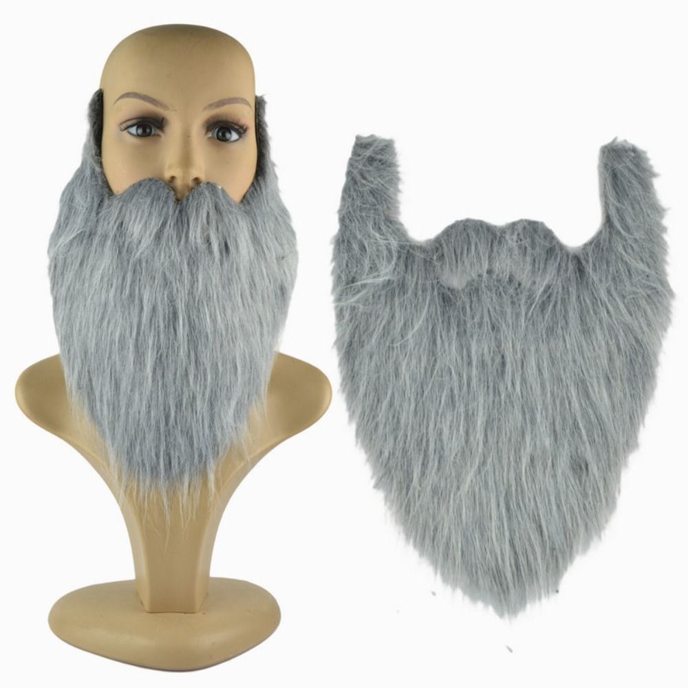 Large Beard Artificial Beard Realistic Fake Beard Long Fluff Mustache ...