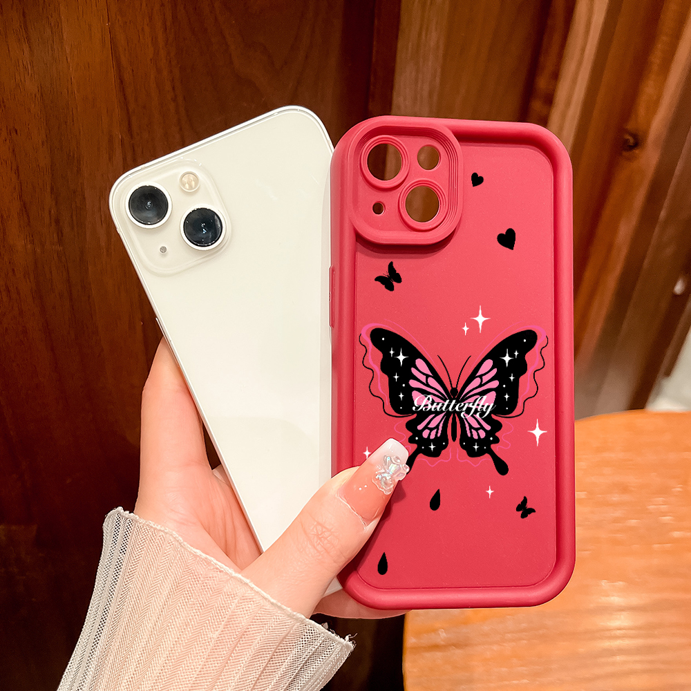 ZeroQiQi for Realme C53 C51 Narzo N53 Note 50 Back Cover Black Pink ...