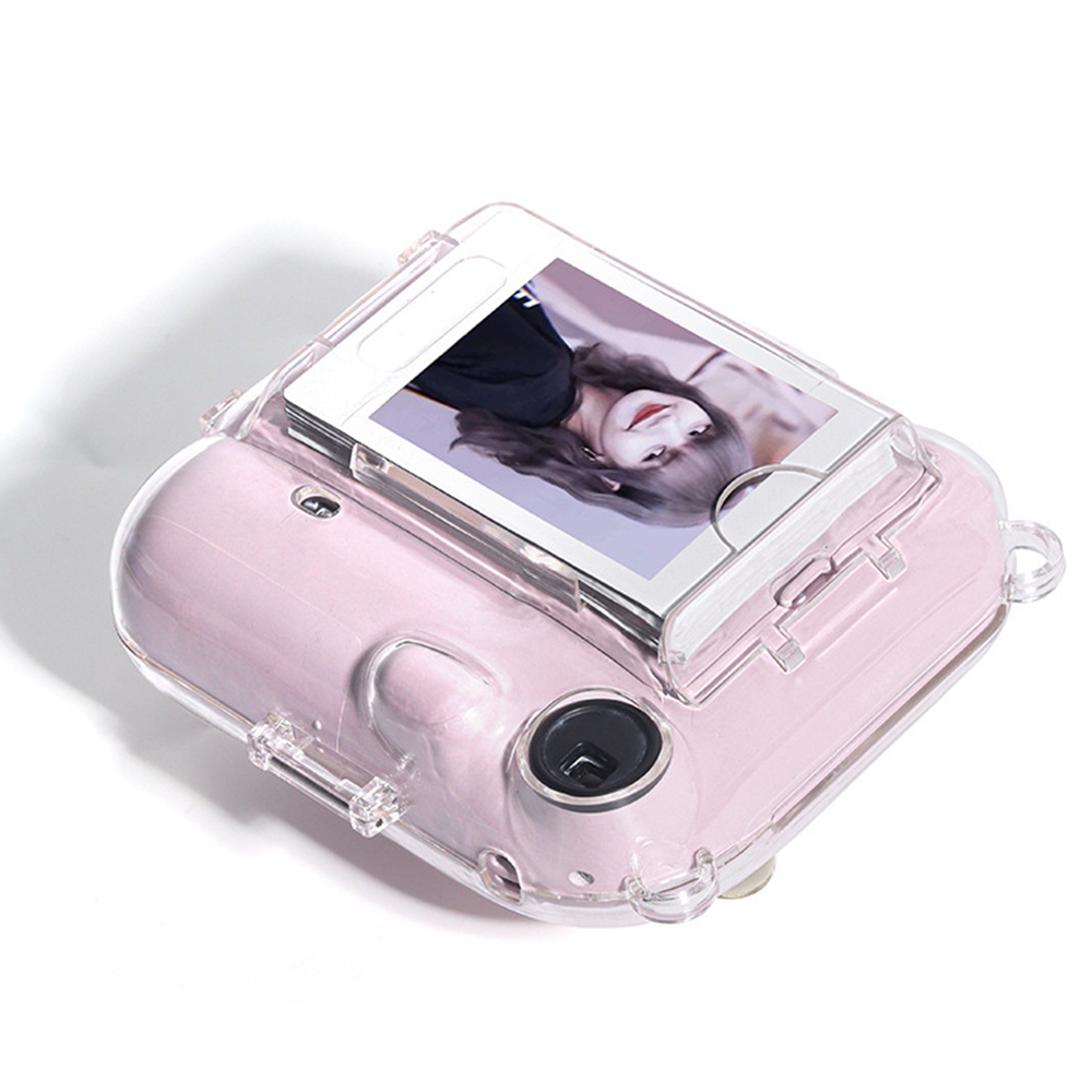【Stylish】 For Instax Mini 12 Transparent Camera Case With Photo Storage ...