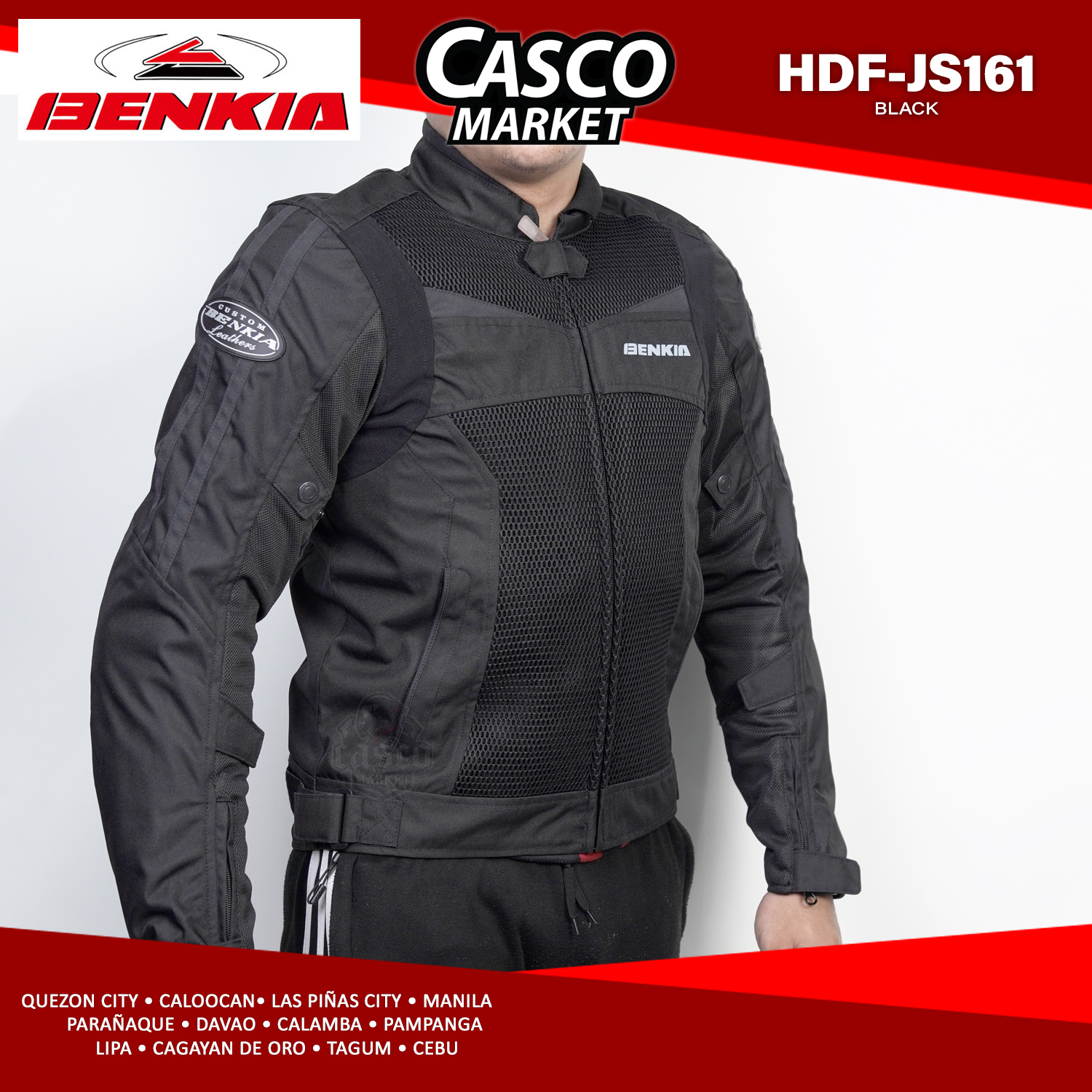 BENKIA HDF-JS161 MOTORCYCLE RIDING JACKET FIT FOR MEN'S | Lazada PH