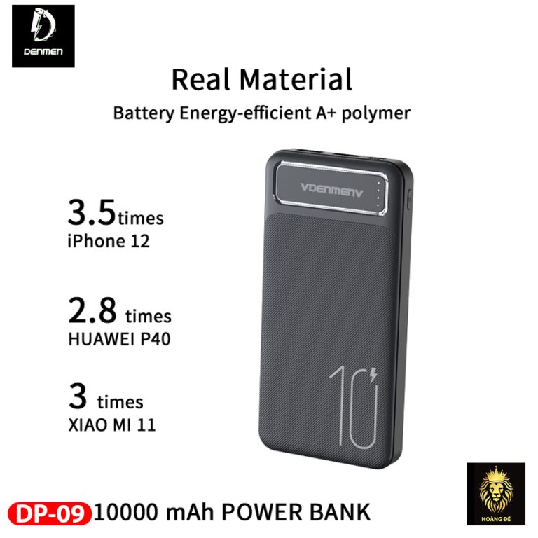 Denmen Power Bank DP09 2USB 2.1A 10000mah Denmen DP09 10000mAh Portable ...