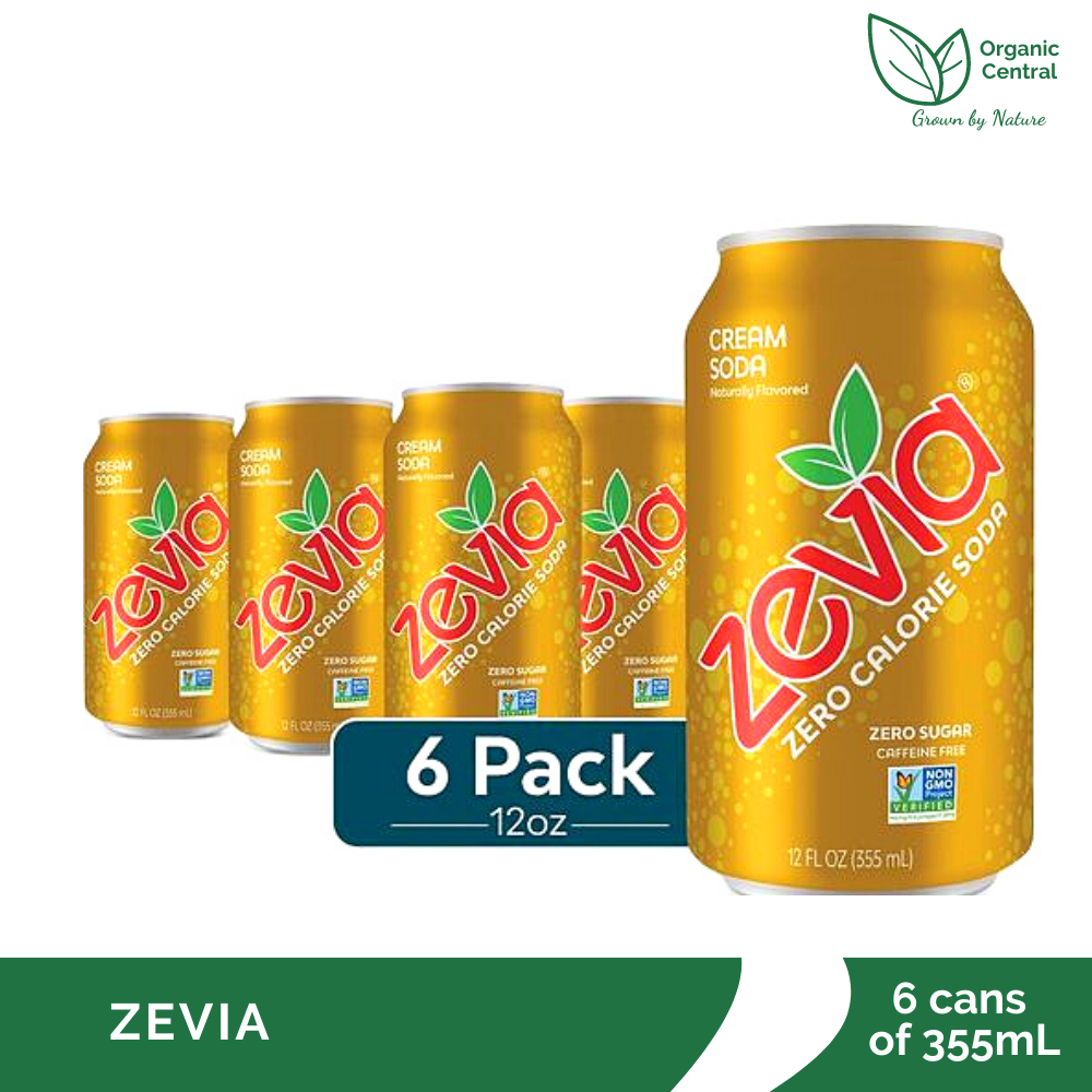 Zevia Cream Soda Bundle of Six (6) 355mL | Lazada PH