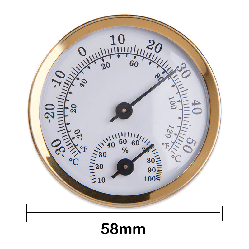 【GlobalBites】Wall Mounted Thermometer Hygrometer Weather Station ...