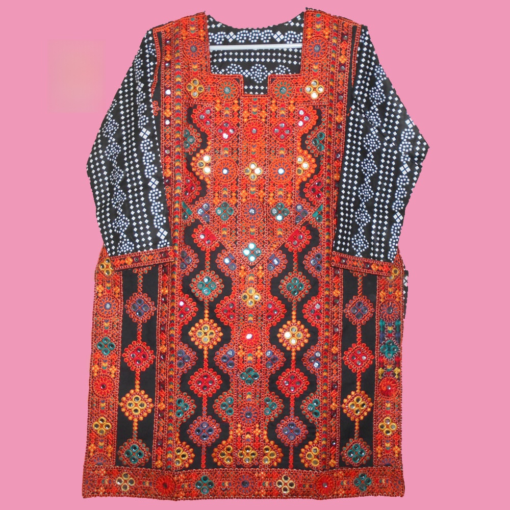 New Collection – Traditional Sindhi Ajrak Shirt | Daraz.pk
