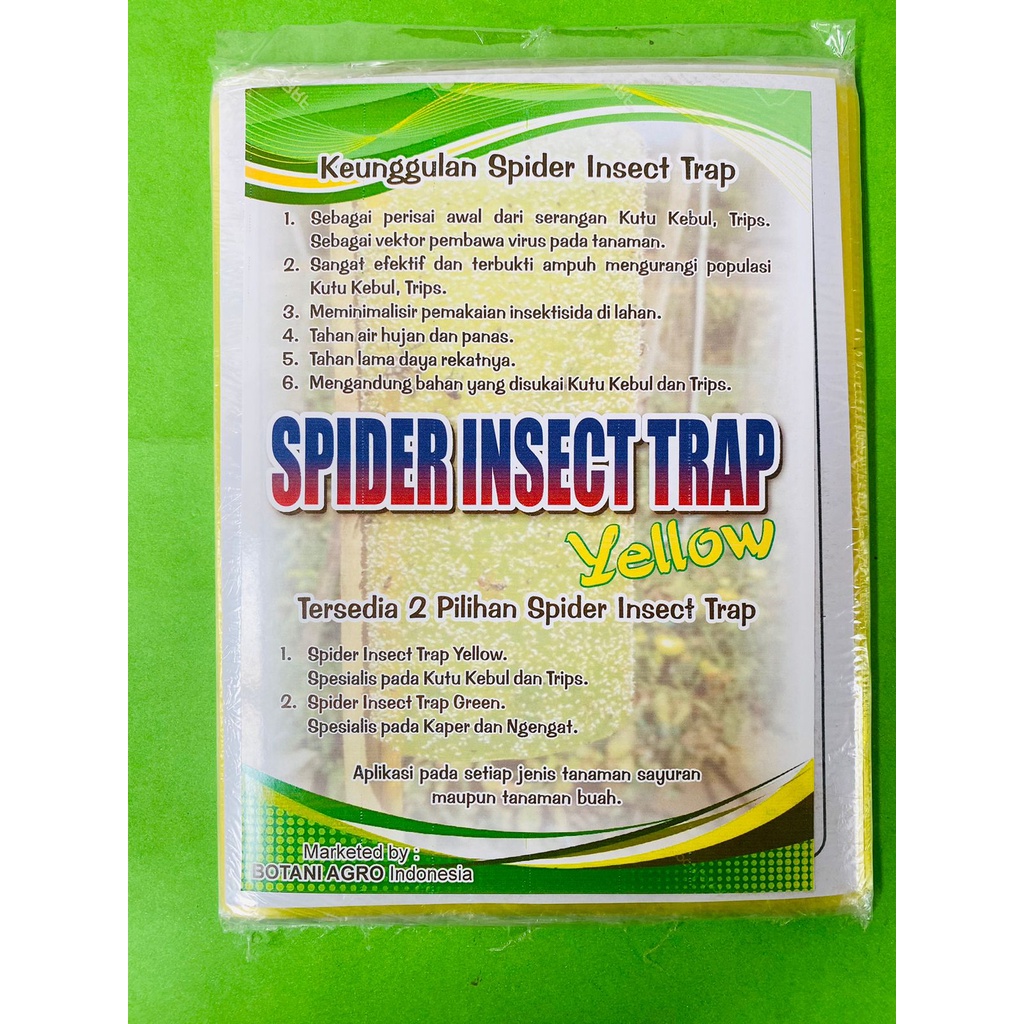 Spesialis lem perangkap serangga thrips kaper SPIDER INSECT TRAP dari ...