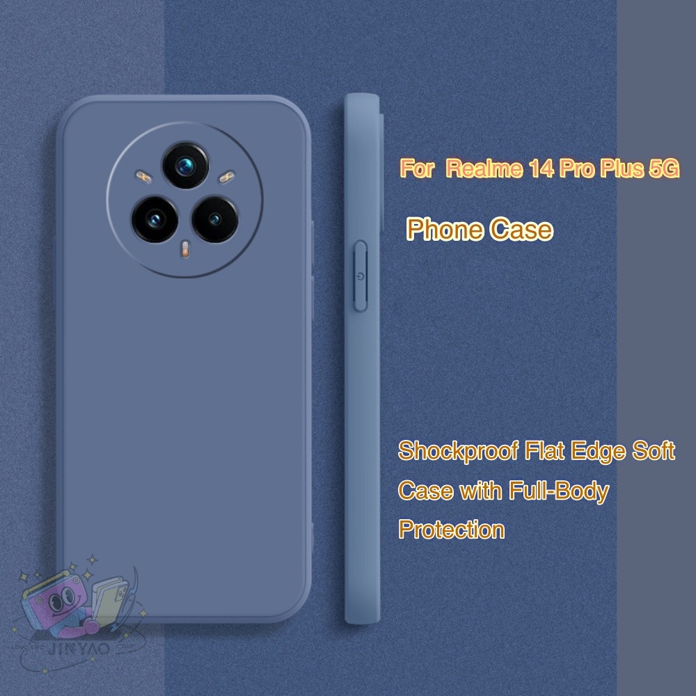【Luxury】For Realme 14 Pro Plus 5G Phone case Minimalist Stylish Blue ...