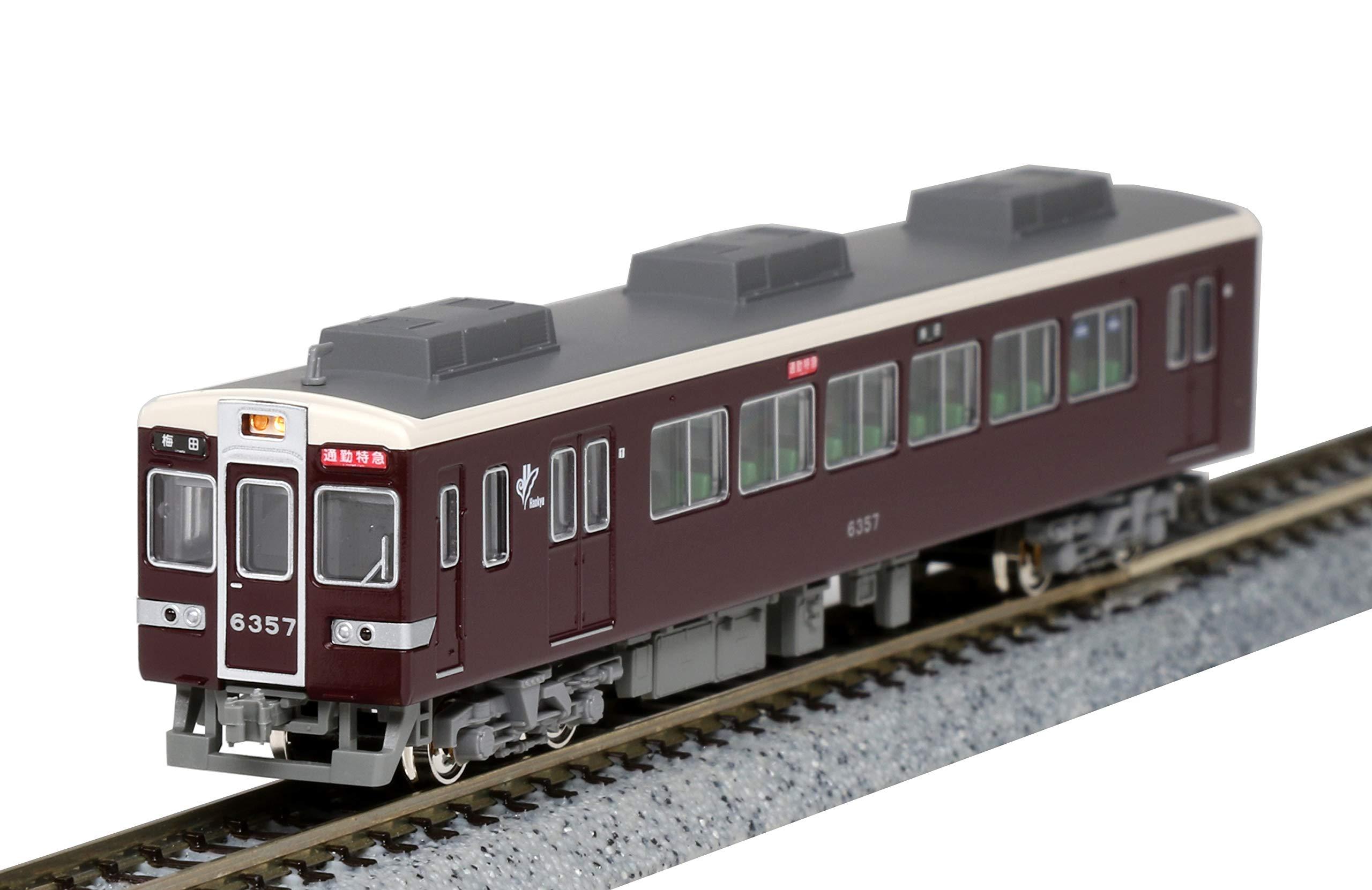 Kato N Gauge Hankyu 6300-based หน้าต่างขนาดเล็กมี 8-Car set 10-1436 โมเดลรถไฟรถไฟ - want jp Toys ...