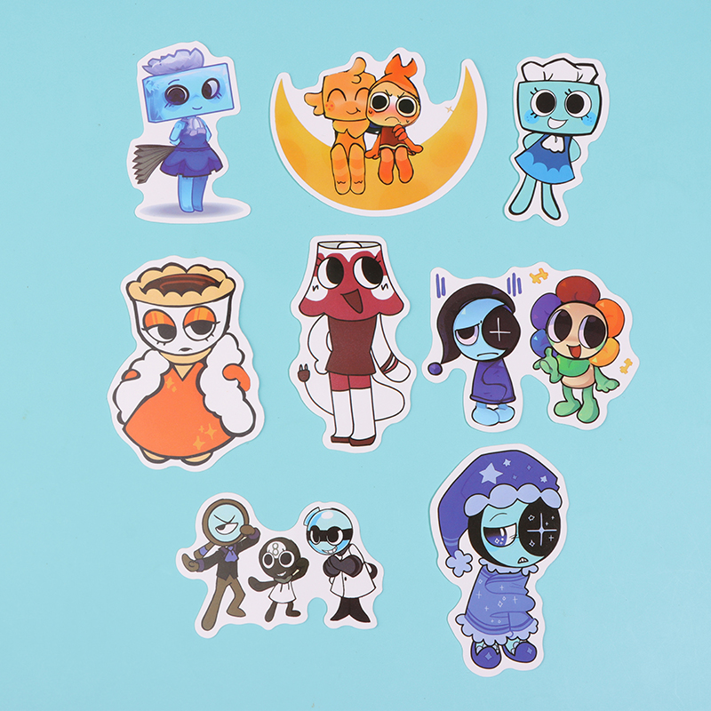 50Pcs Dandys World Stickers Dandy's World DIY Stickers Scrapbooking ...