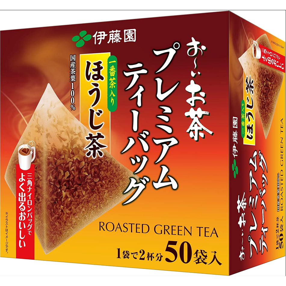 【Direct from Japan】ITOEN Premium Matcha Green Tea with Roasted Rice 50 ...