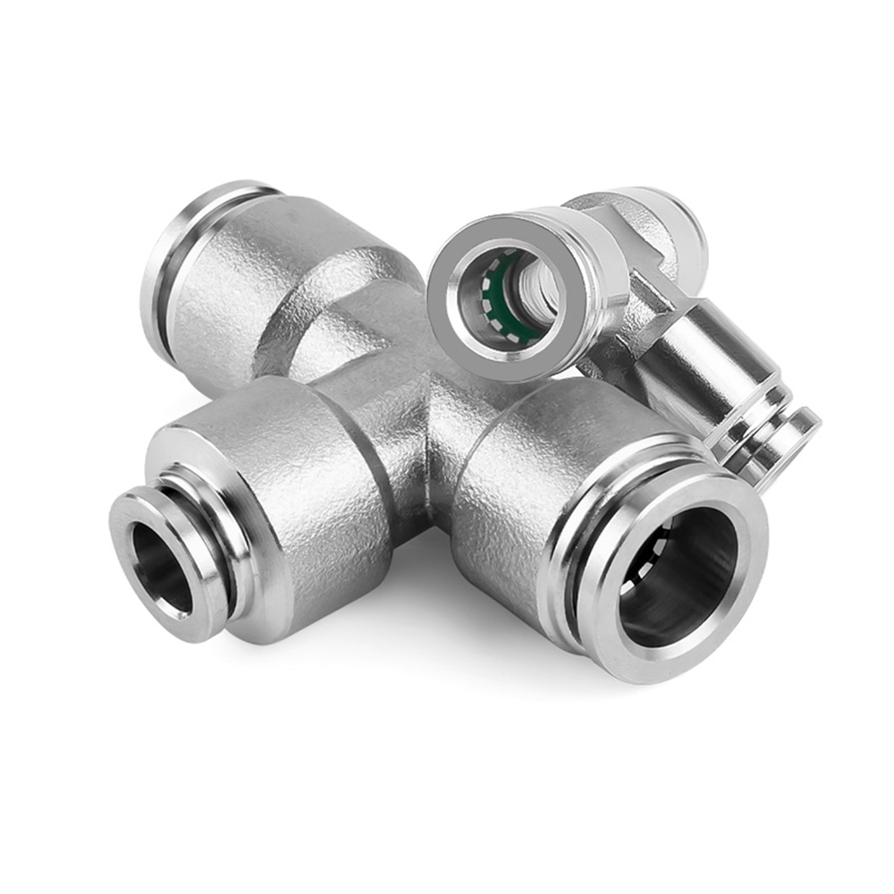 Pe Peg 304 Stainless Steel Quick Connector Hose 4 6 8 10 12 14 16mm T ...