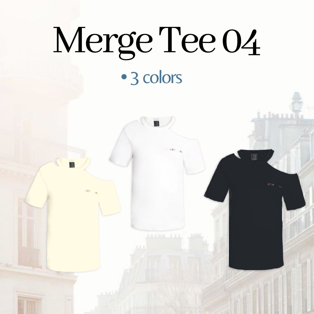 Merge Official - Merge tee 04 3 Colors (พร้อมส่ง) (ไซส์ที่หมด กด Pre ...
