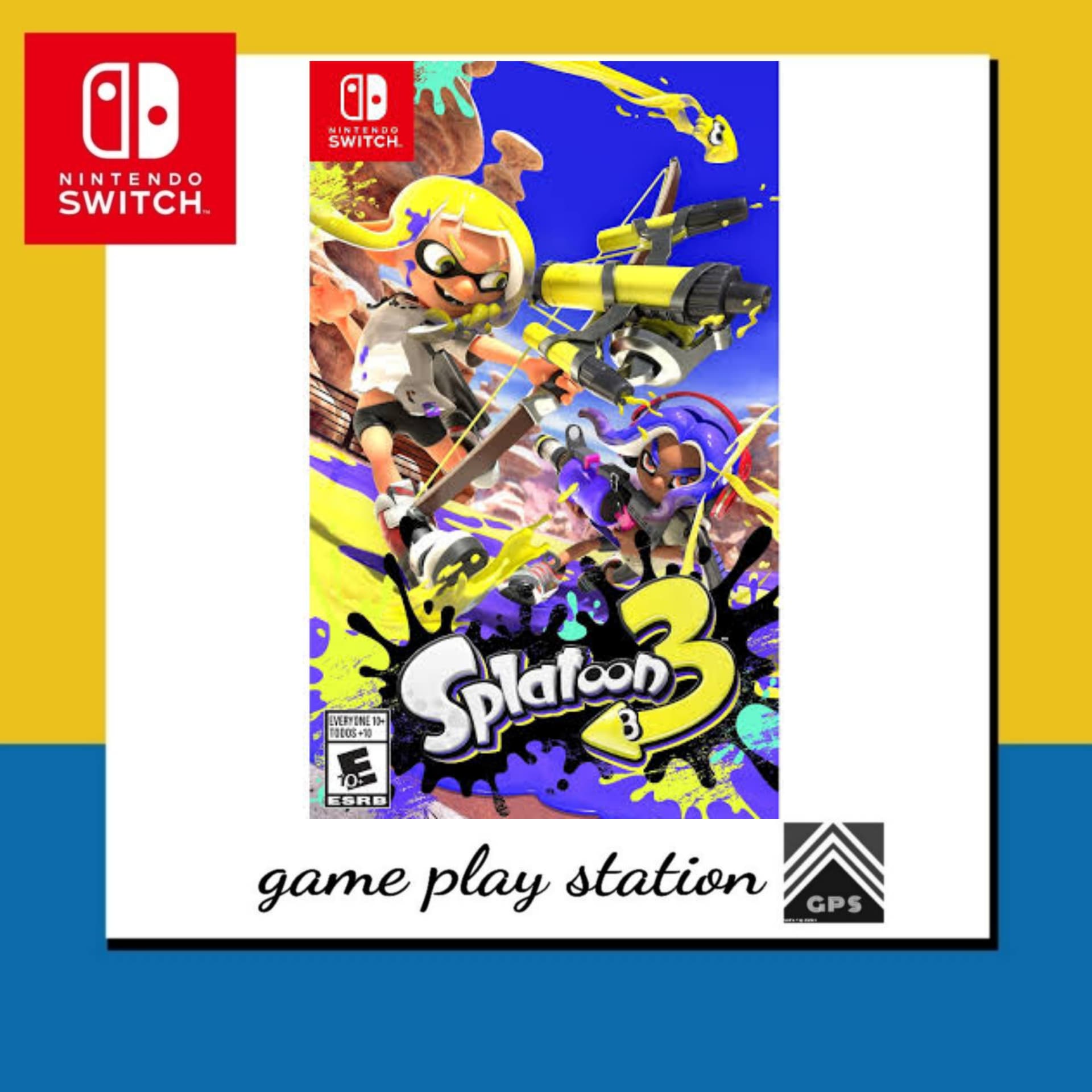nintendo switch splatoon 3 ( english asia ) - Game Play Station - ThaiPick